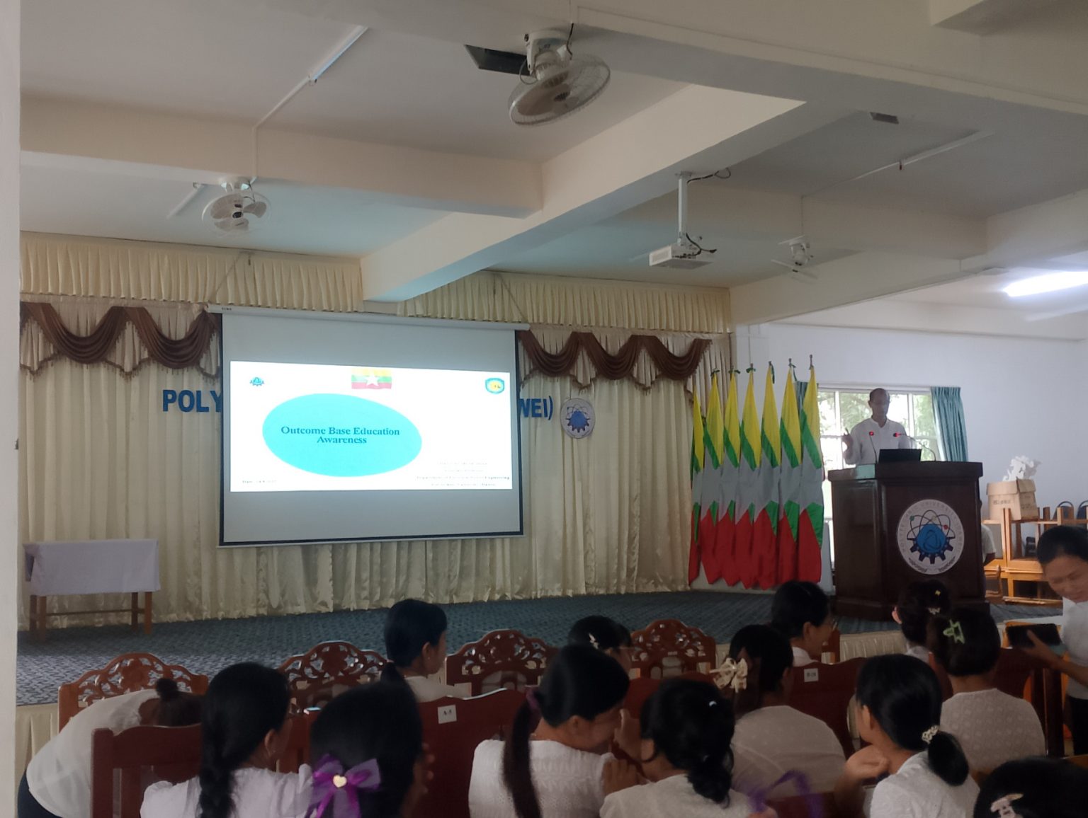 Polytechnic University (Dawei) တွင် Quality Assurance (QA) နှင့်ပတ်သက်သည့် awareness ပေးခြင်းမှတ ...